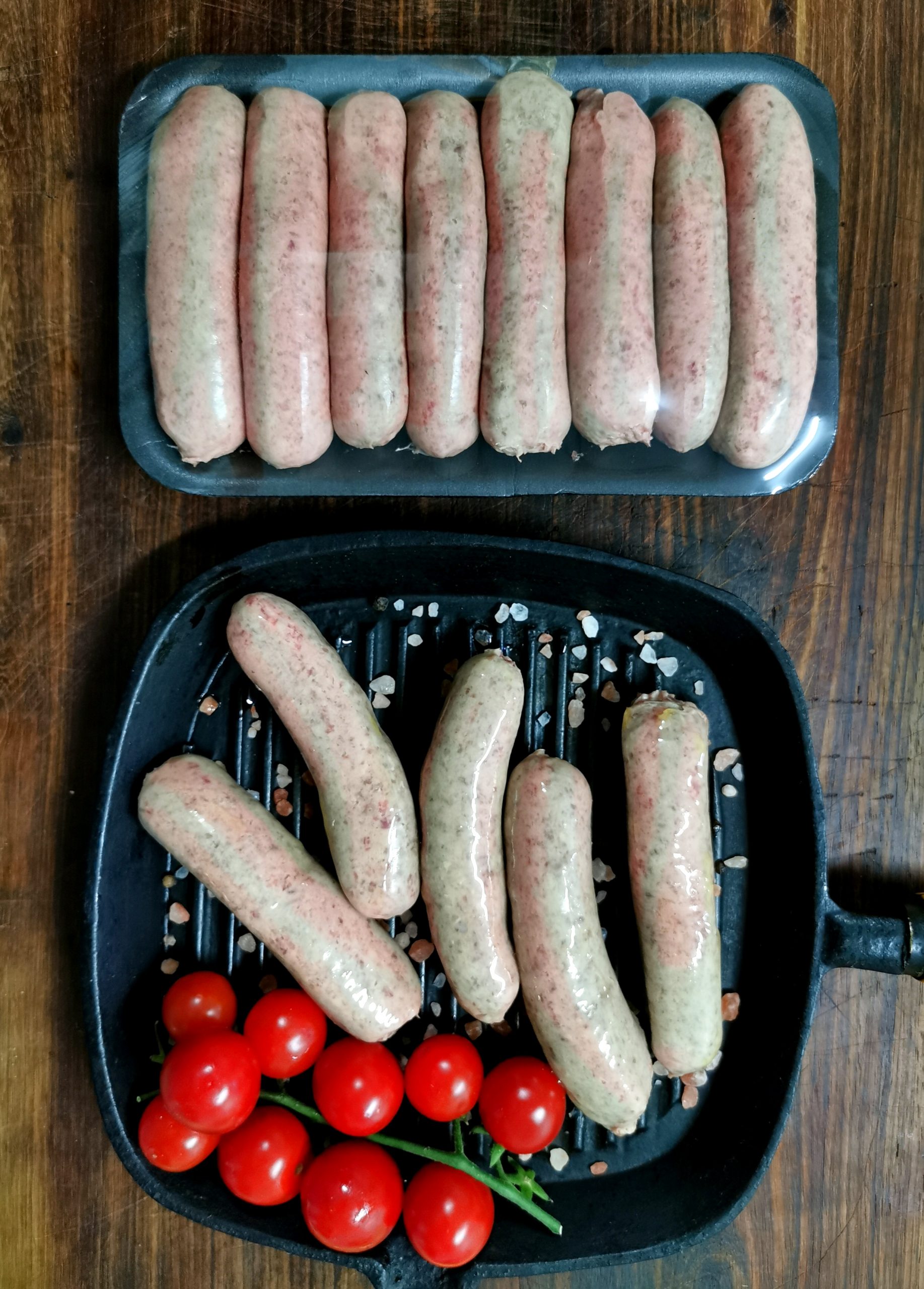 Breakfast Bangers | 8’s in packet / 500g – Camomeat